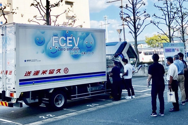 CJPT／第1回九州次世代物流展に燃料電池小型トラックを展示 - トラックニュース